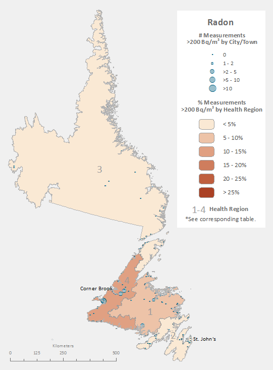 Radon - Environmental Exposures - CAREX Canada